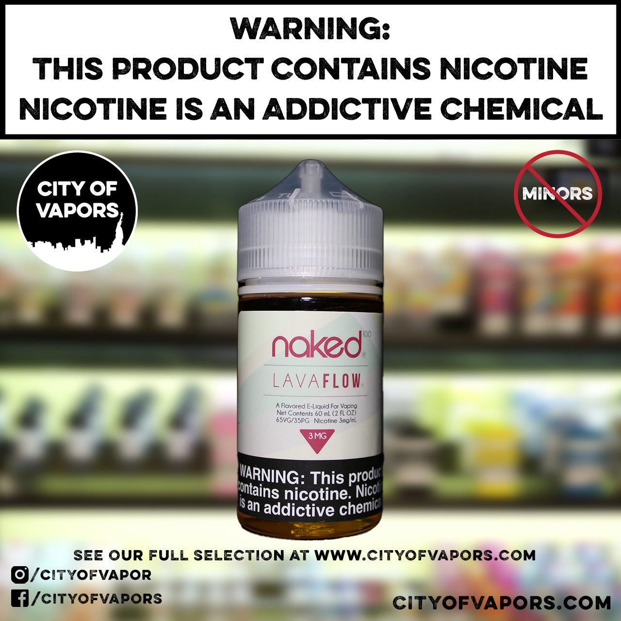 Naked Lava Flow 60ml